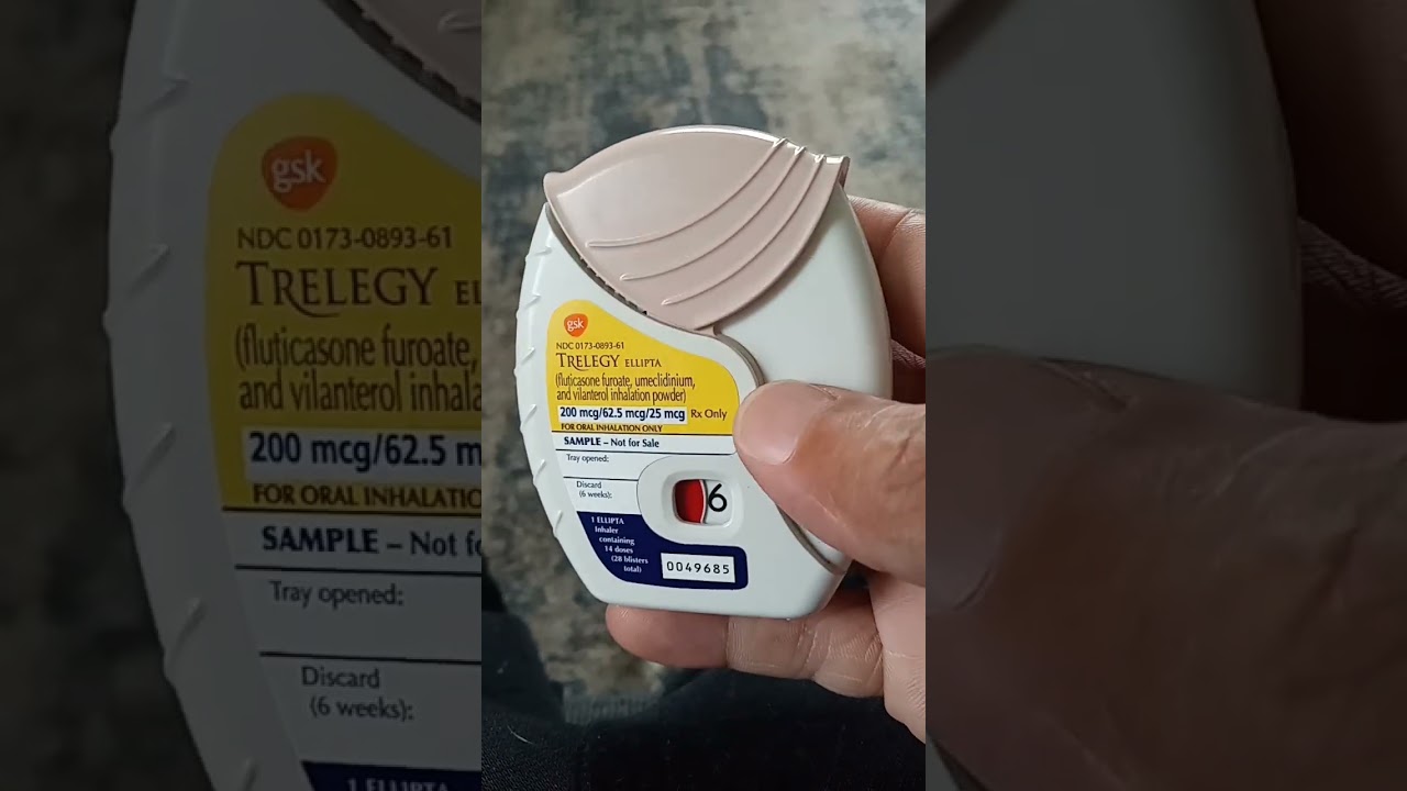 Trelegy Ellipta 200 mcg/62.5 mcg/25mcg #viral #trelegy #health