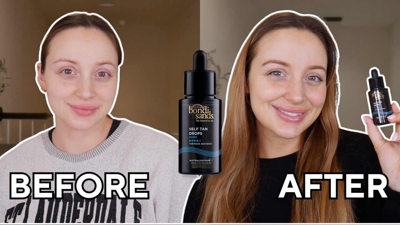 I Tried the Bondi Sands Dark Tan Drops… The Results SHOCKED Me 😳