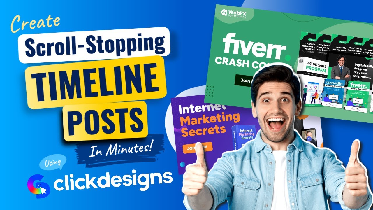 🌟📸 Master the Art of Facebook: Create Stunning Timeline Posts with #ClickSocials! 🚀💥 #ClickDesigns