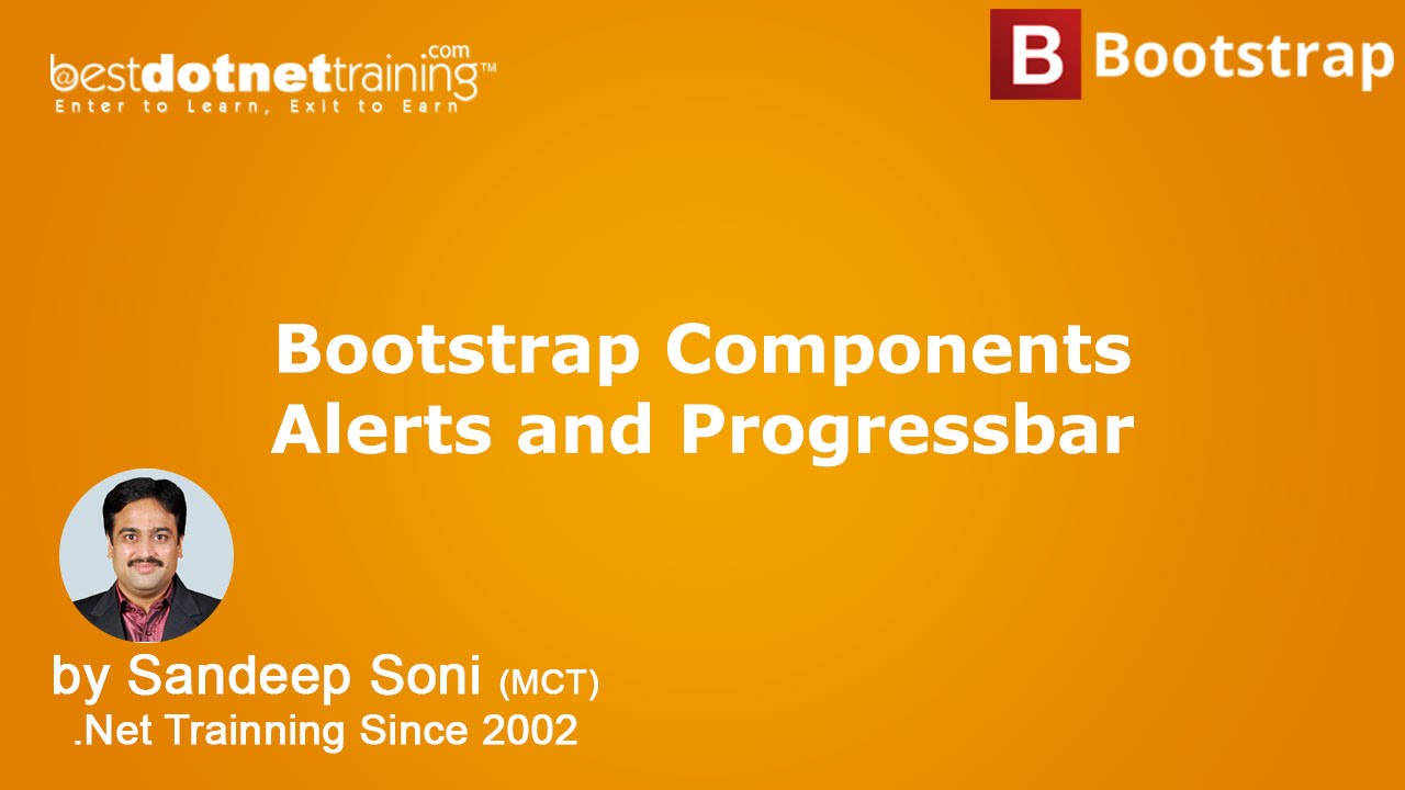 Bootstrap Tutorial - Bootstrap Page Alerts - Progress bar