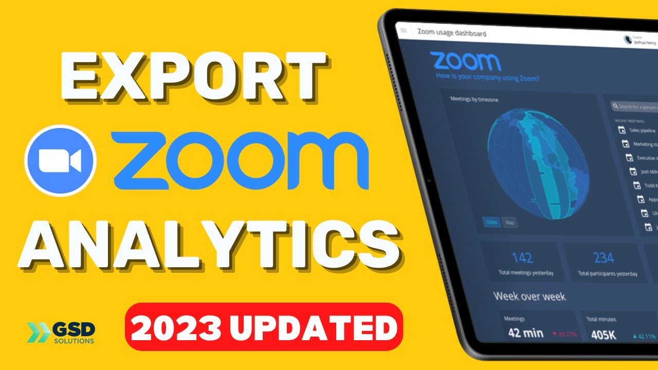 Export ZOOM Analytics: Make Better Decisions [2023 updated]