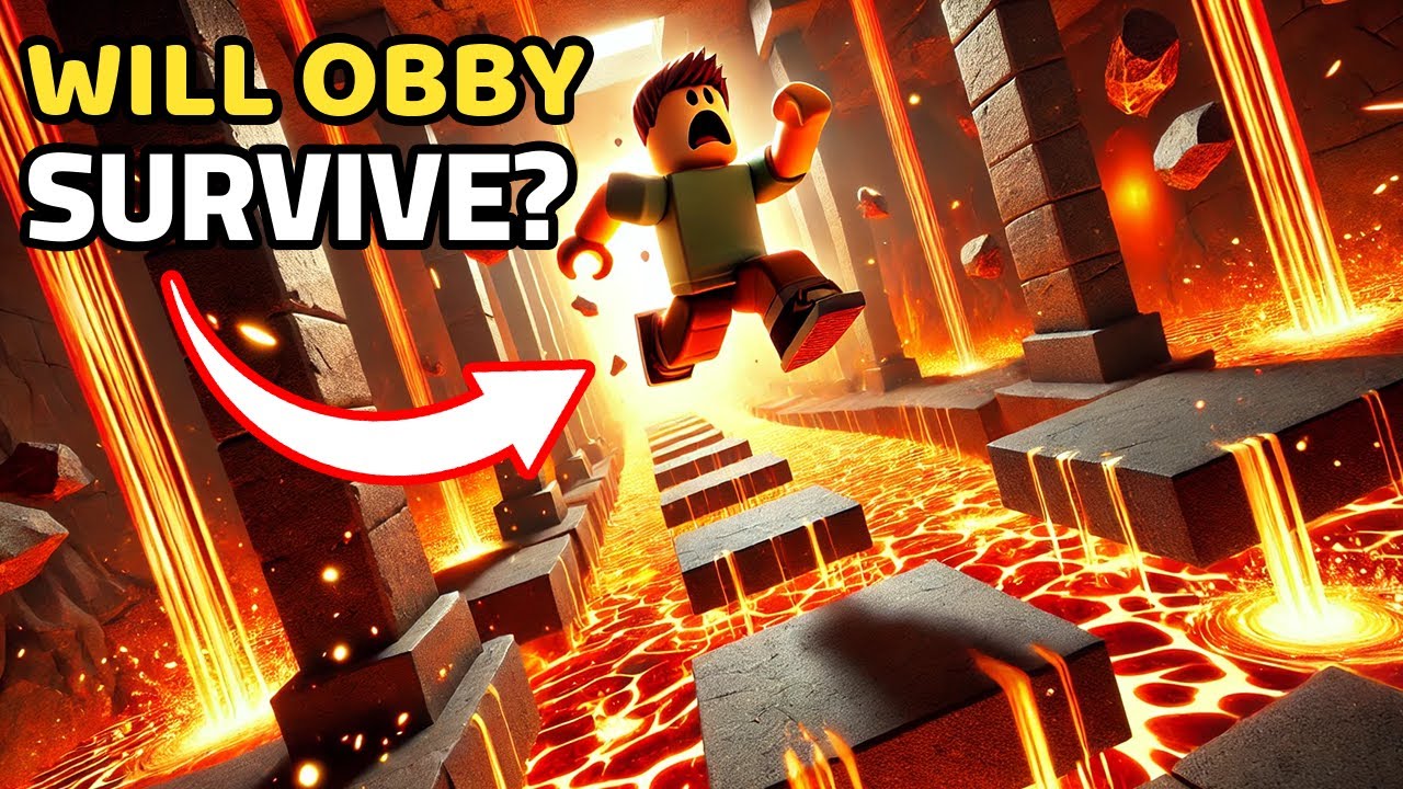 Play Escape The Lava Obby No Download Required! - Fun Games  on RocketGames.io #games #roblox #obby
