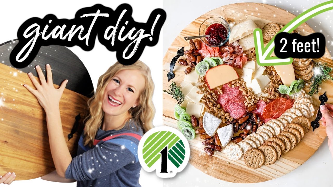 Giant Handmade Charcuterie Boards + Trays (on a dime!) ❤️  Finally a quality DIY gift idea!