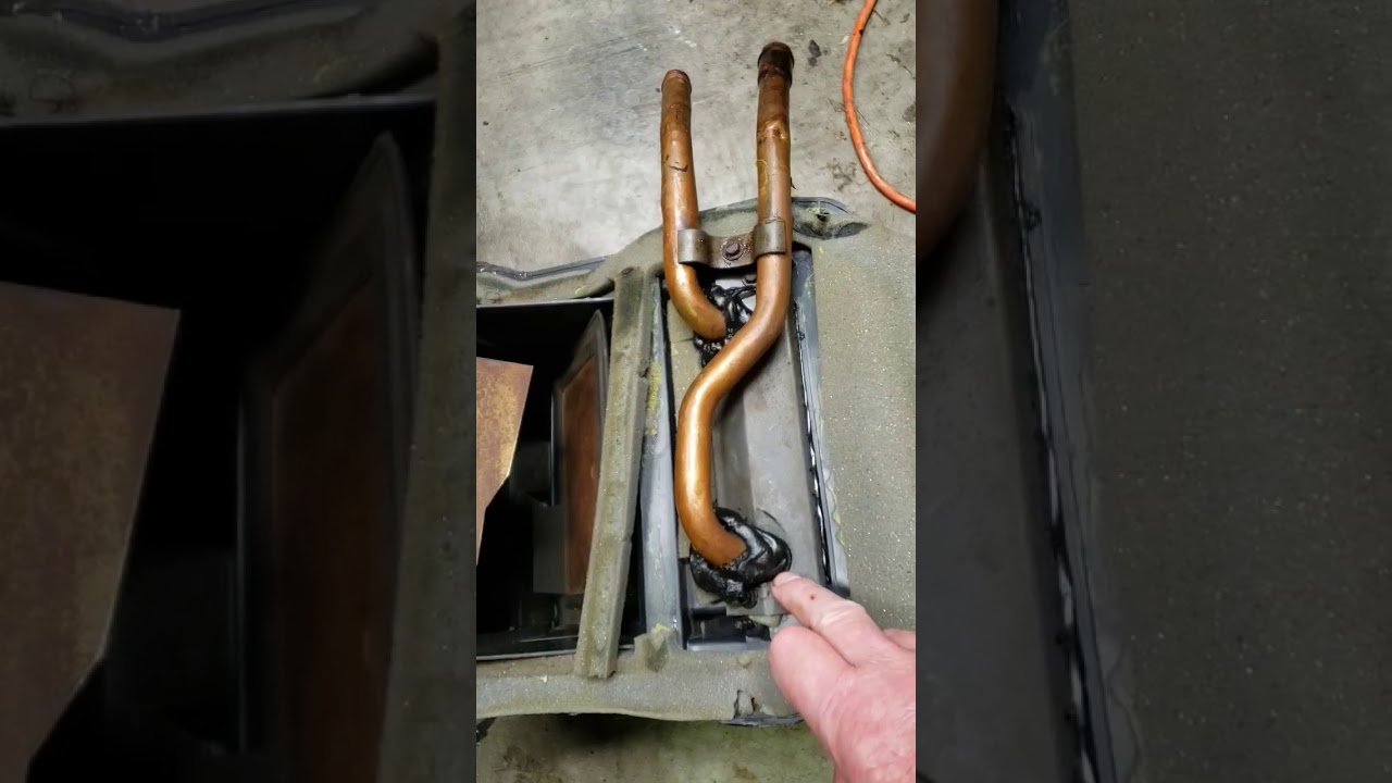 C3 Corvette Broken Heater Core