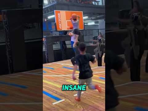 Meet Juan Morant! 🇲🇽 #shorts #basketball #skyzone #trampolinebasketball #trampolinepark