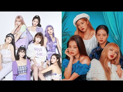 Top 10 most popular K-pop girl groups in Korea right now.