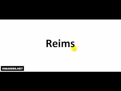 How to pronounce in French # Reims