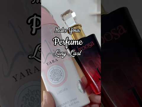 Make Your Perfume Long Last #perfume #shortvideo #shorts