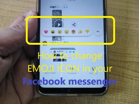 HOW TO CHANGE EMOJI icon or skin in Facebook Messenger on your android or iphone (easy step)