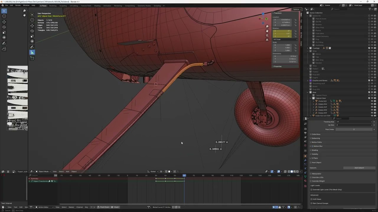 Copy & Paste X-Plane Dataref Values in Blender