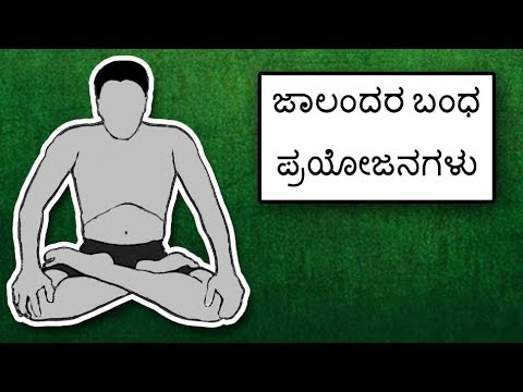 Jalandhara Bandha in Kannada - Yoga Information in Kannada