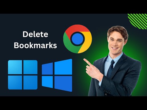 How to Delete or Remove Bookmarks on Google Chrome in Windows 11 or 10 | GearUpWindows Tutorial