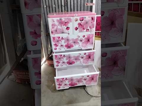 Plastic Wardrobe Design RFL Wardrobe 5 Drawer #furniture #furnitureworld #home #wardrobe #ytshorts