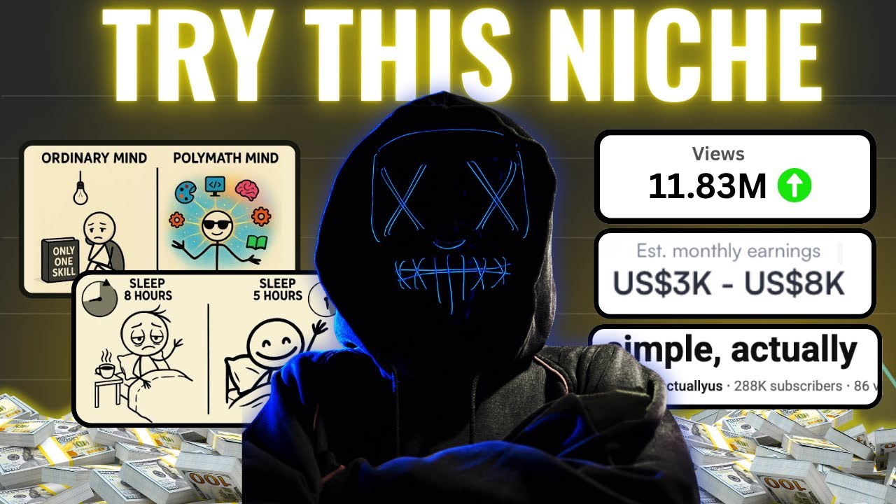 This Faceless Stick-Figure Channel Earns Up to $10K a Month