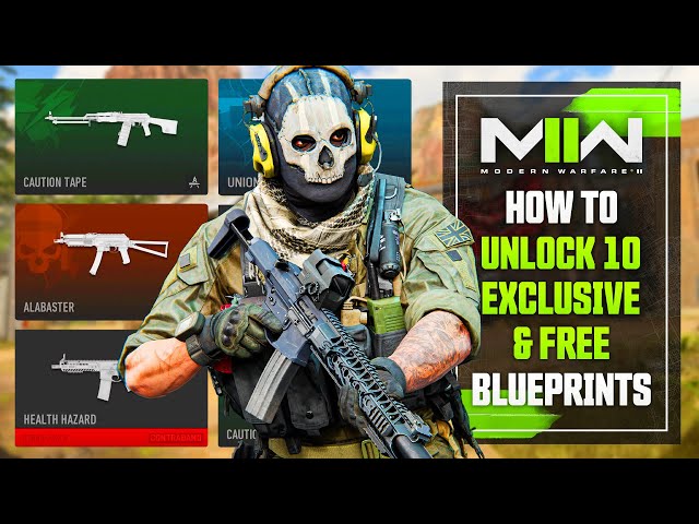 Modern Warfare 2 free exclusive blueprints: How to obtain all 10