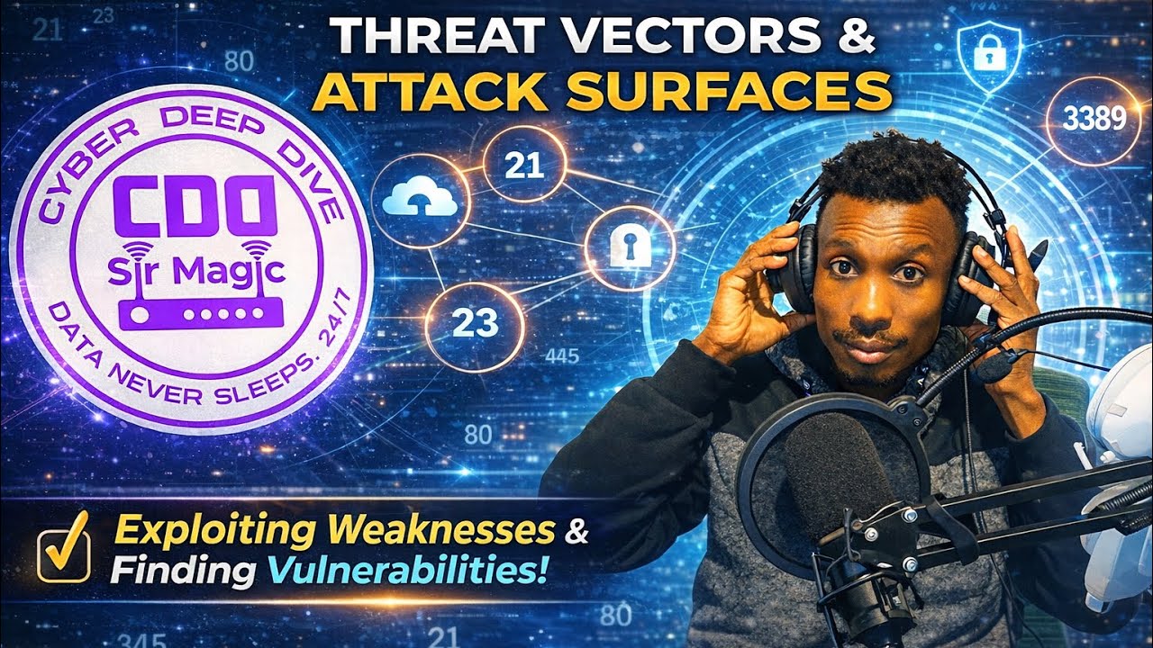 Threat Vectors & Attack Surfaces Explained | lesson objective 