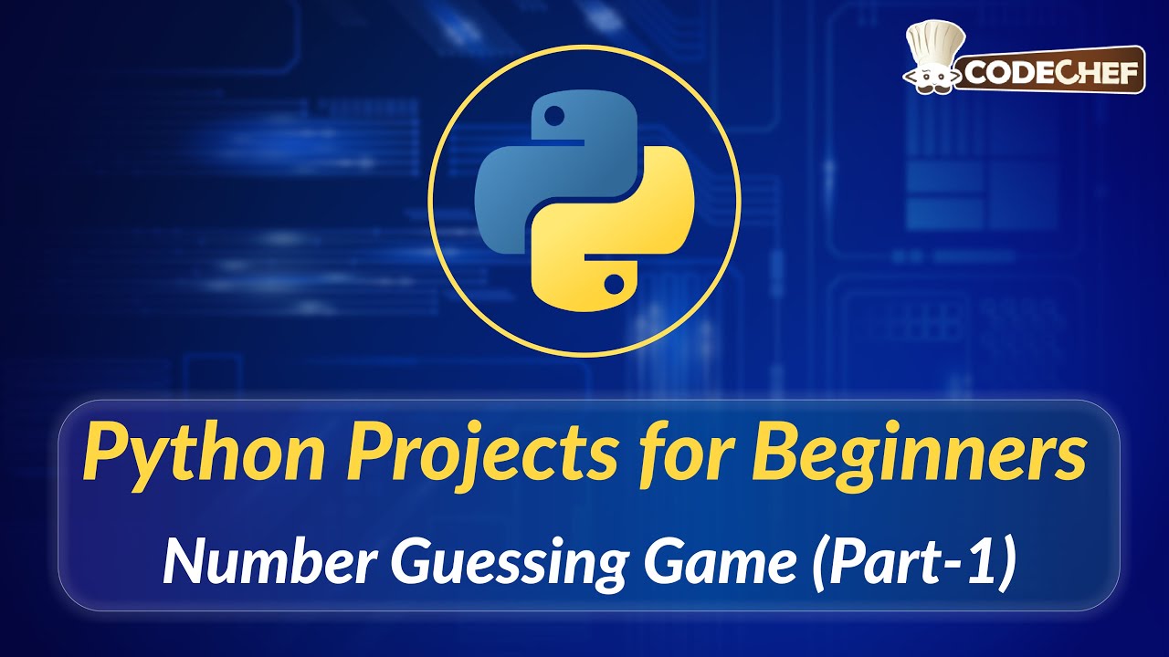 Number Guessing Game (Part-1) | Python Projects for Beginners