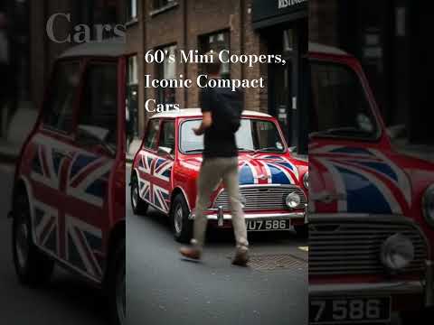 60's Mini Coopers, Iconic Compact cars... #minicooper