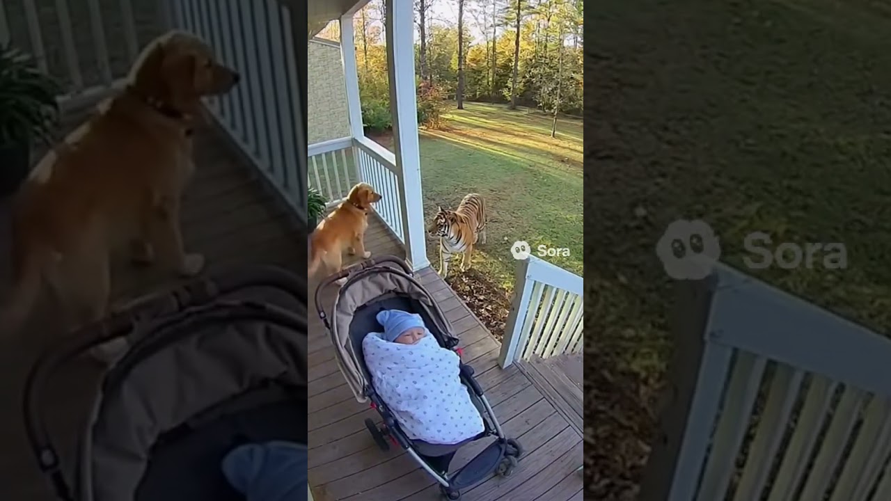 Security Camera Captured This Unbelievable Moment | sora 2