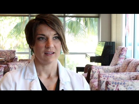 Stroke program coordinator Ambre Kiddy talks about her nursing certifications