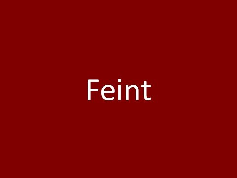 Feint