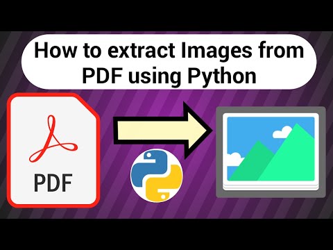 How to Extract Images from Pdf File using Python | Extract images from pdf files | PyMuPDF