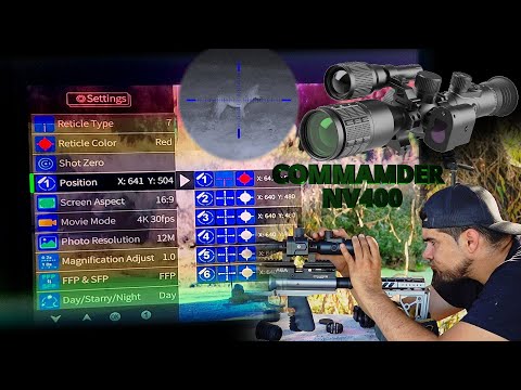 Commander NV400 4-52X 4K Digital Day/Night Vision Riflescope | OneLeaf.ai