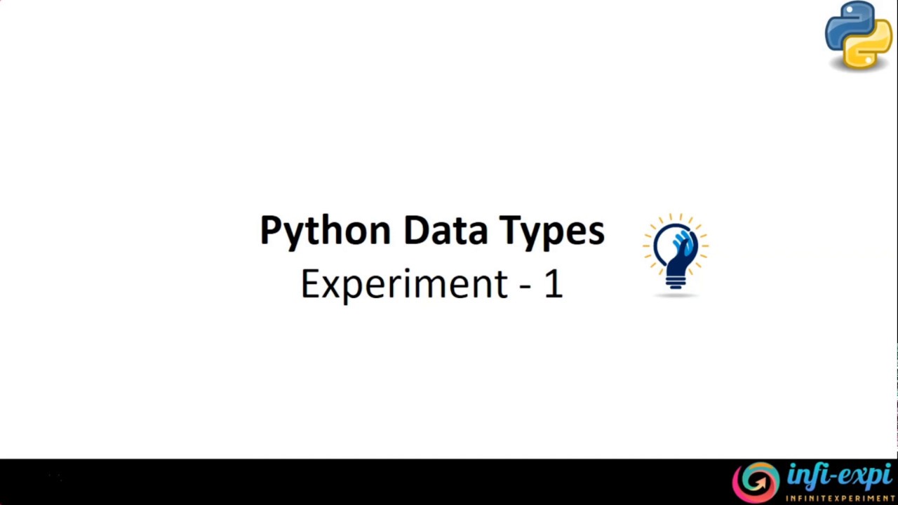 8. Python - Data Types(INTEGER) Demo1