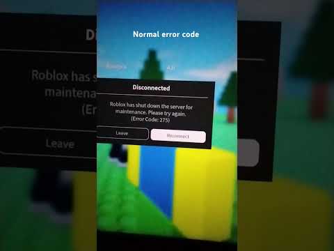the most dangerous errors code Vs normal error code in roblox #roblox #rblx #robloxerror