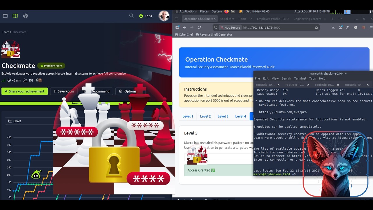 TryHackMe Checkmate  | Full Walkthrough 2026