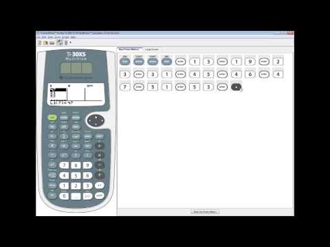 TI-30XS MultiView - Statistics - Sample Standard Deviation