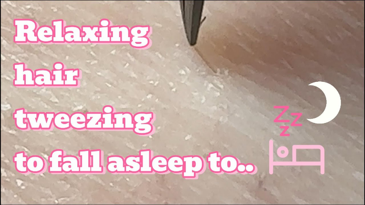 Plucking My Ingrown Hair (ASMR)