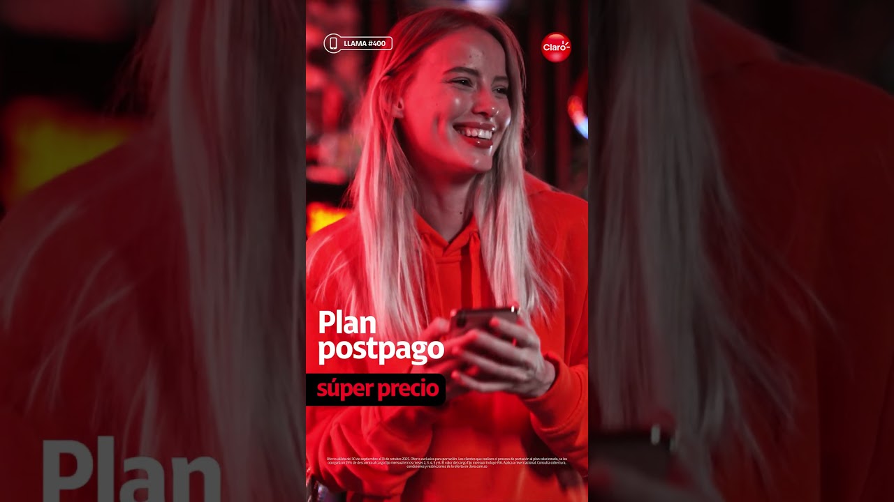 Plan postpago con 25% de descuento por 5 meses 📱🤩