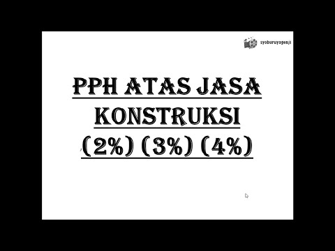 PPh Final Jasa Konstruksi