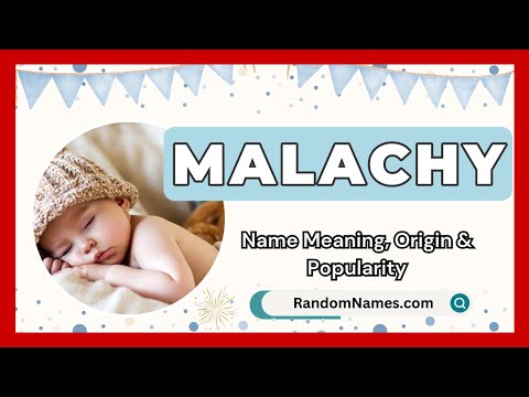 Malachy - Baby Boy Name Meaning, Origin & Popularity - RandomNames.com