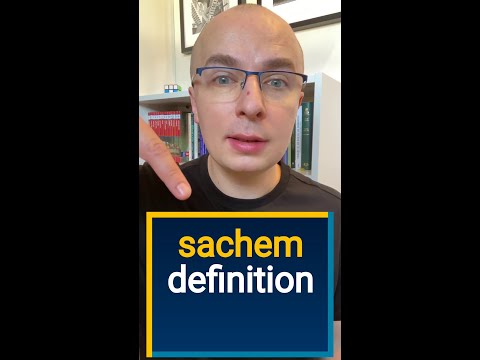 What does SACHEM mean? #shorts