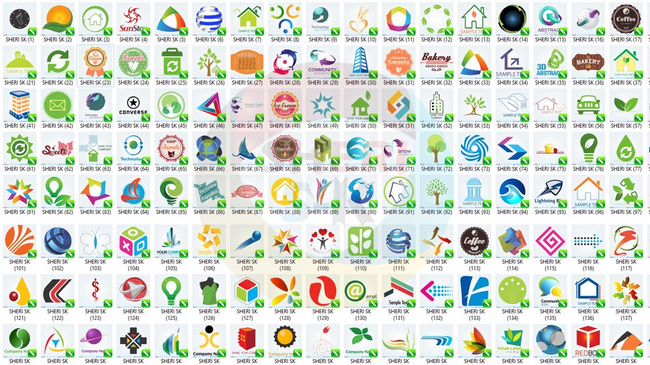 1000+ Multipurpose Logo Templates Download In CDR Files |CDR Logo Templates| |Sheri SK|
