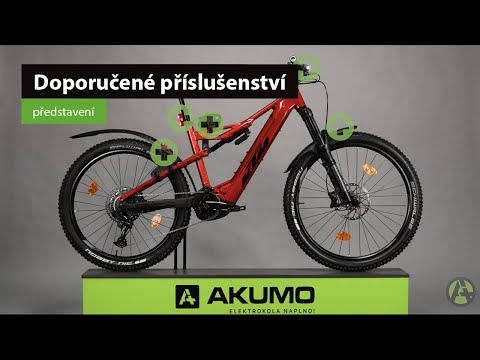 Doporučené příslušenství k elektrokolům KTM