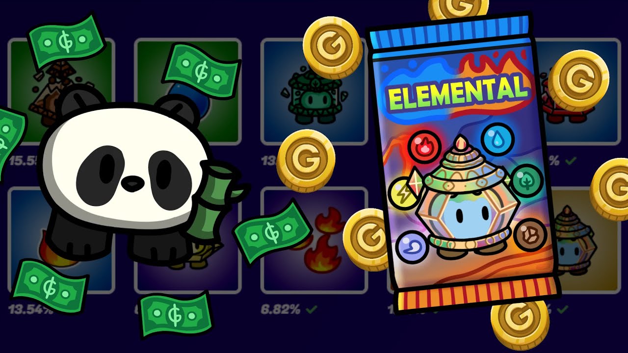Obtaining the MYTHIC Everything Gim in the Gimkit Elemental Pack!