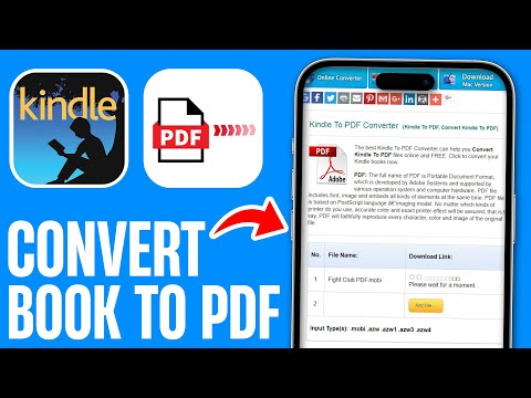 How to Convert Kindle Books to PDF on Android (Step-by-Step) 📙😁📲