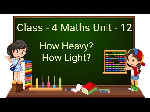How to measure Heavy and Light things Video Lecture - Mathematics for ...