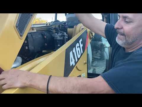 Caterpillar 416F review and walk around 980