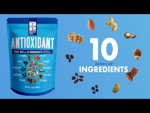Roastery Coast Antioxidant Mix | 7 tree nuts + 3 dried fruits