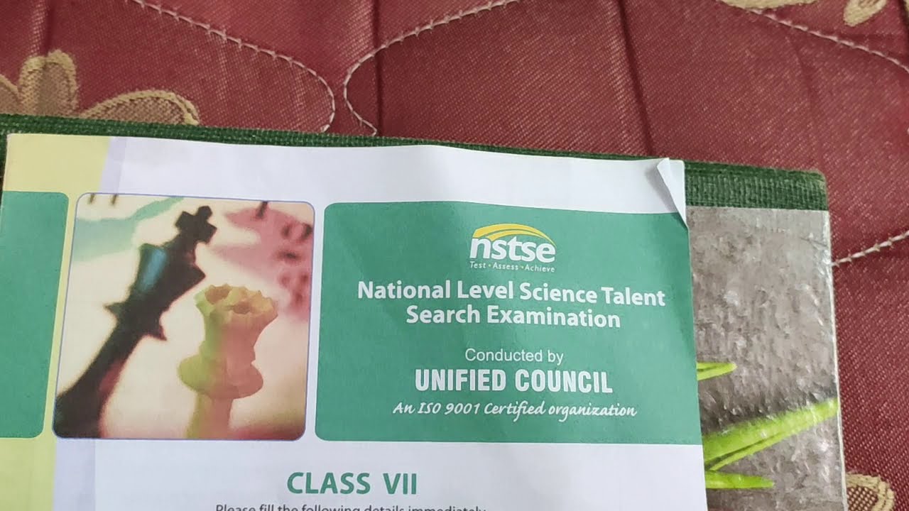 #NSTSE CLASS 7 ANSWER KEY FOR 2019-2020