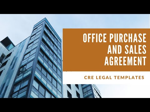 Office Purchase and Sales Agreement Template Walkthrough