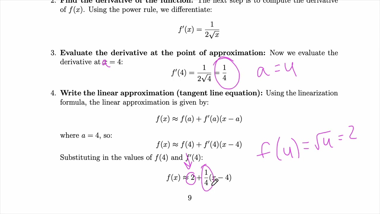 Linearization Problem Walkthrough