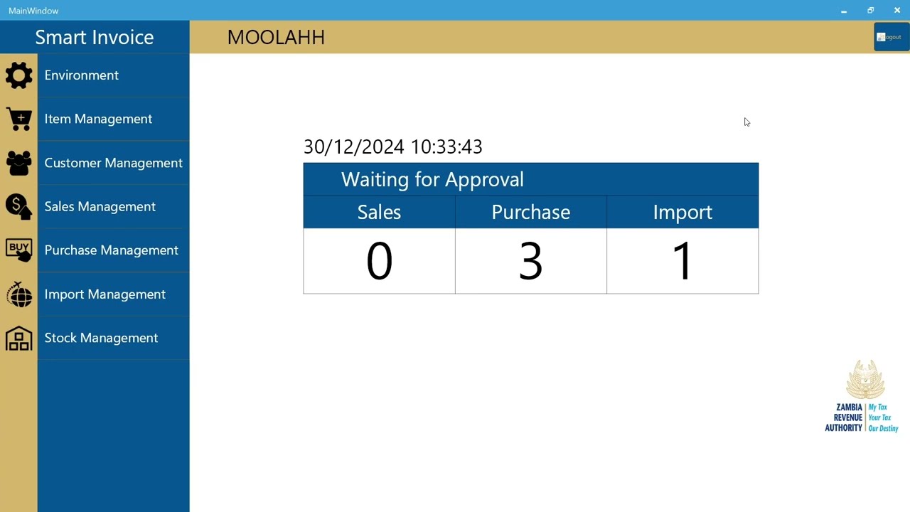 How to invoice using ZRA Smart Invoice - Desktop Application