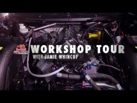 Red Bull Racing Australia Workshop Tour with Jamie Whincup