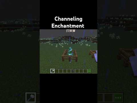 Minecraft Channeling Enchantment | Charged creeper andd more | Amazing | Minecraft | Newakai