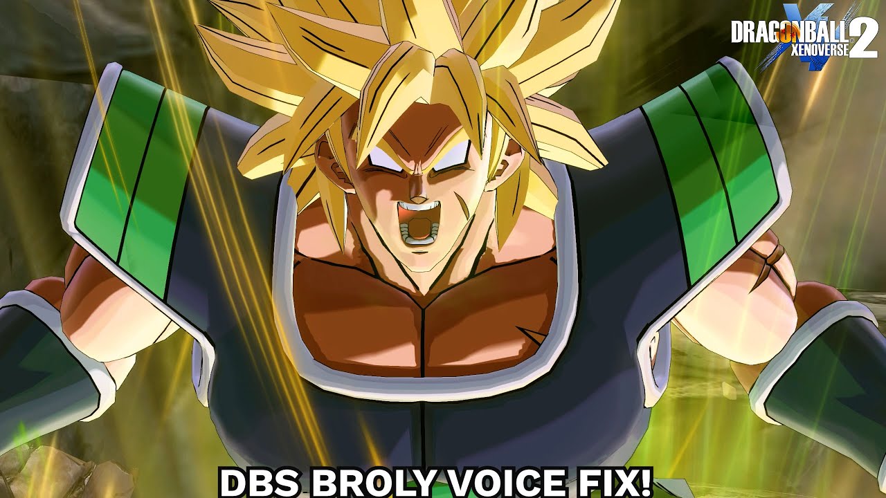 DBS Broly ENGLISH DUB FIXED! All DBS + DBZ Broly Special Quotes/Interactions|Dragon Ball Xenoverse 2